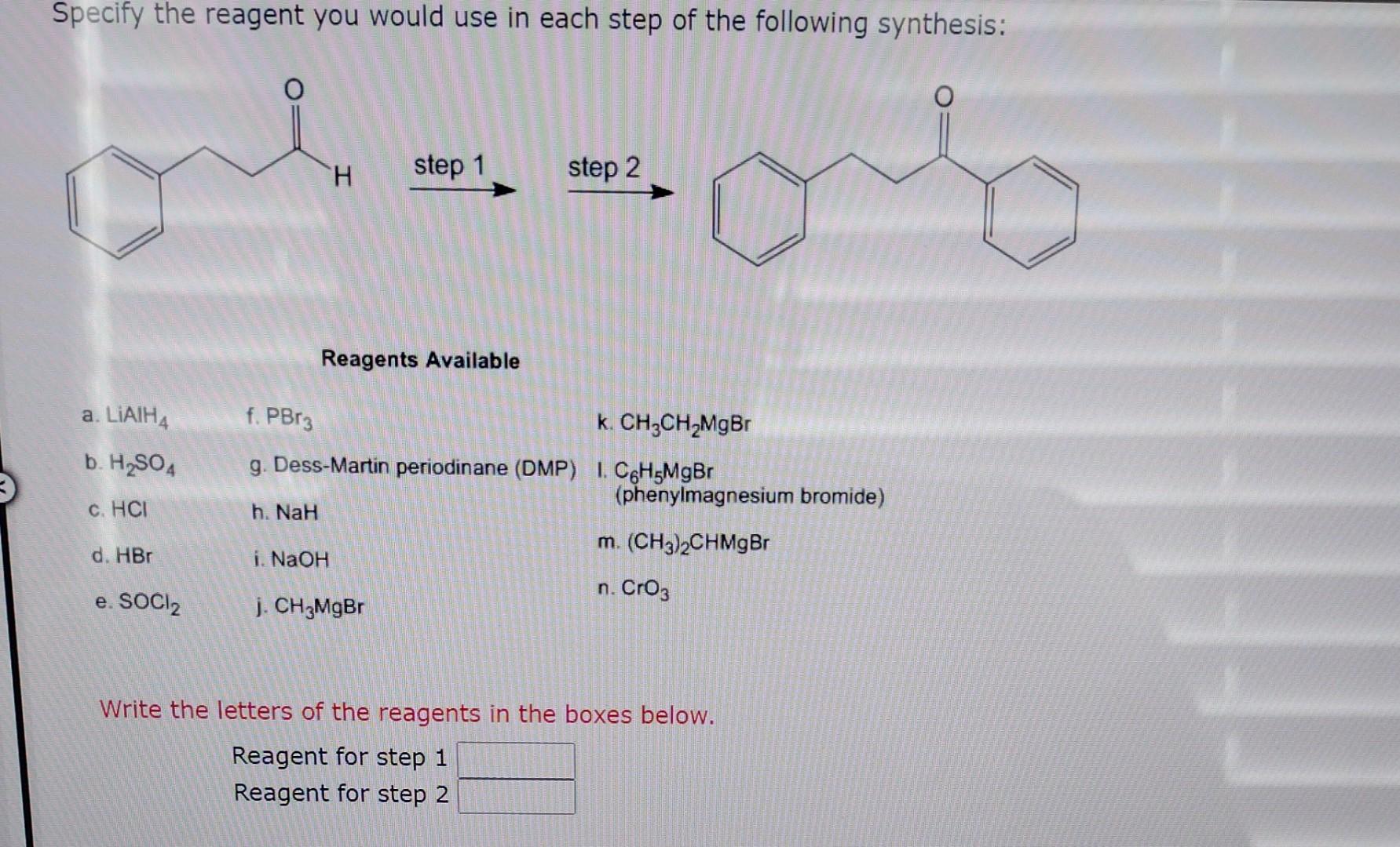 Solved Cr(VI) compounds are common reagents for the | Chegg.com