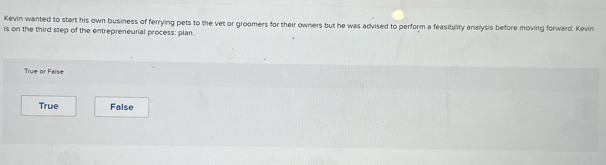 Solved Kevin wanted to start his own business of ferrying | Chegg.com