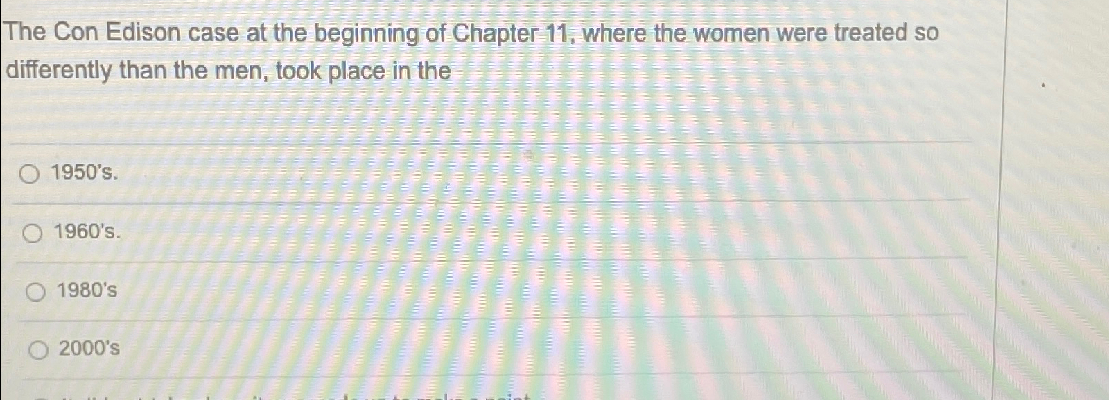 Solved The Con Edison case at the beginning of Chapter 11, | Chegg.com