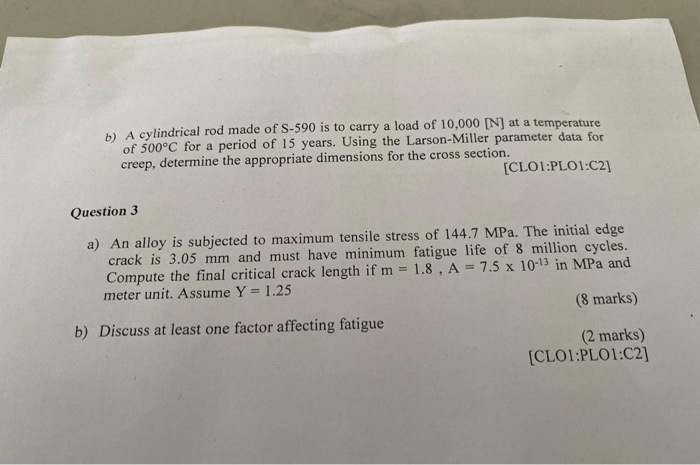 Solved (10 marks) [CLO1:PLO1:02] Question 2 25 30 35 40 45 | Chegg.com
