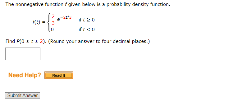 Solved The nonnegative function f given below is a | Chegg.com Solved The nonnegative function f given below is a | Chegg.com