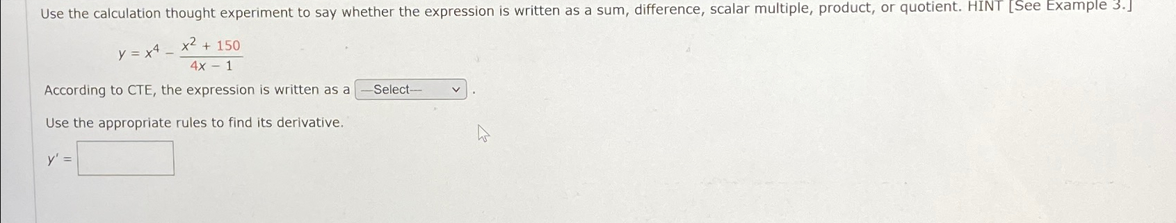 Solved Use the calculation thought experiment to say whether | Chegg.com