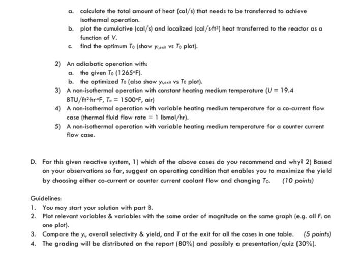Pyrolysis of Benzene In this project, the pyrolysis | Chegg.com