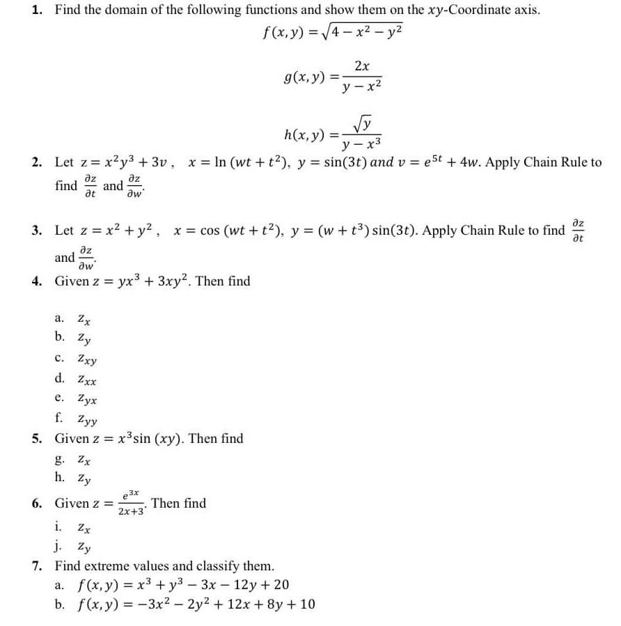 Solved \\[ \\begin{array}{c} f(x, y)=\\sqrt{4-x^{2}-y^{2}} | Chegg.com