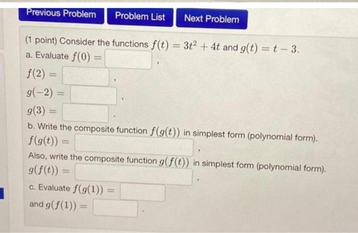 Solved (1 point) Given the function f(x)=6∣x−3∣. Calculate | Chegg.com