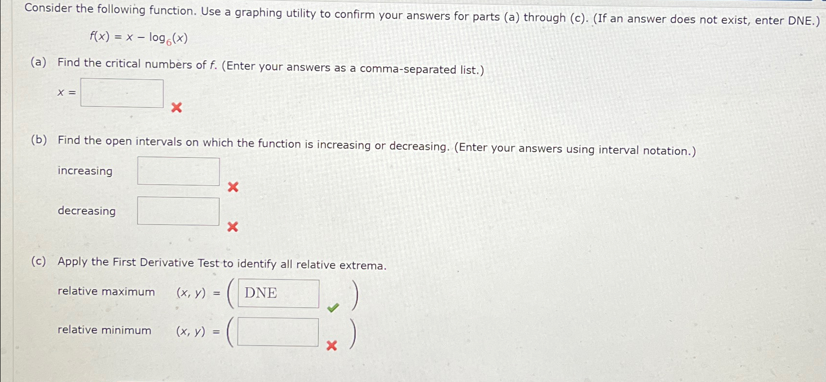 Solved Consider the following function. Use a graphing | Chegg.com