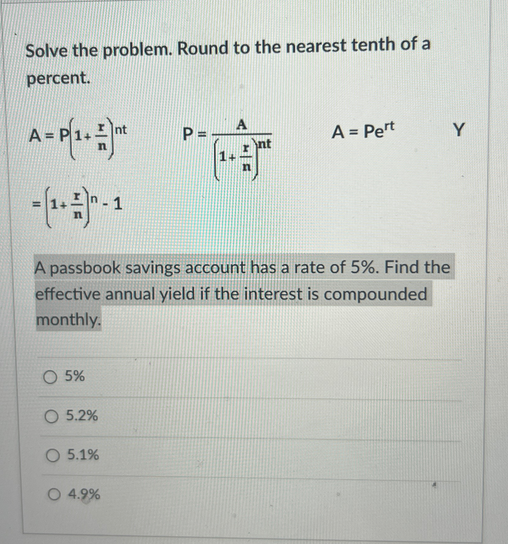 Solved Solve the problem. Round to the nearest tenth of a | Chegg.com