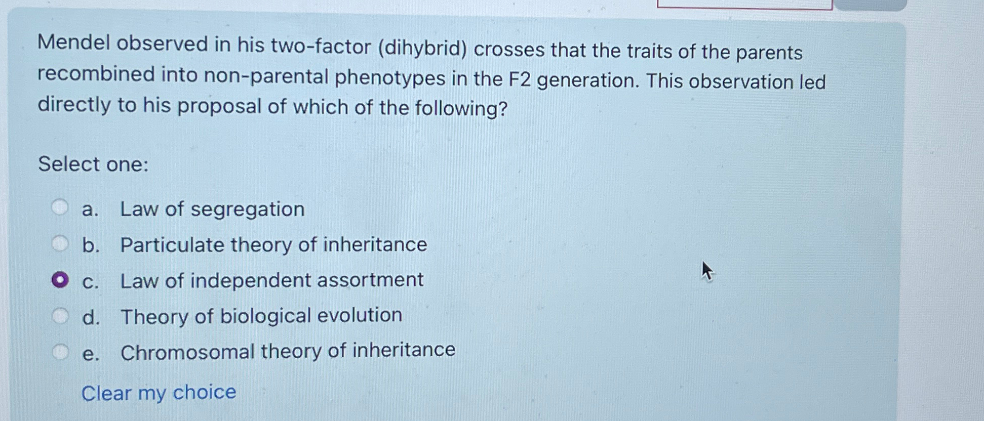 Solved Mendel observed in his two-factor (dihybrid) ﻿crosses | Chegg.com