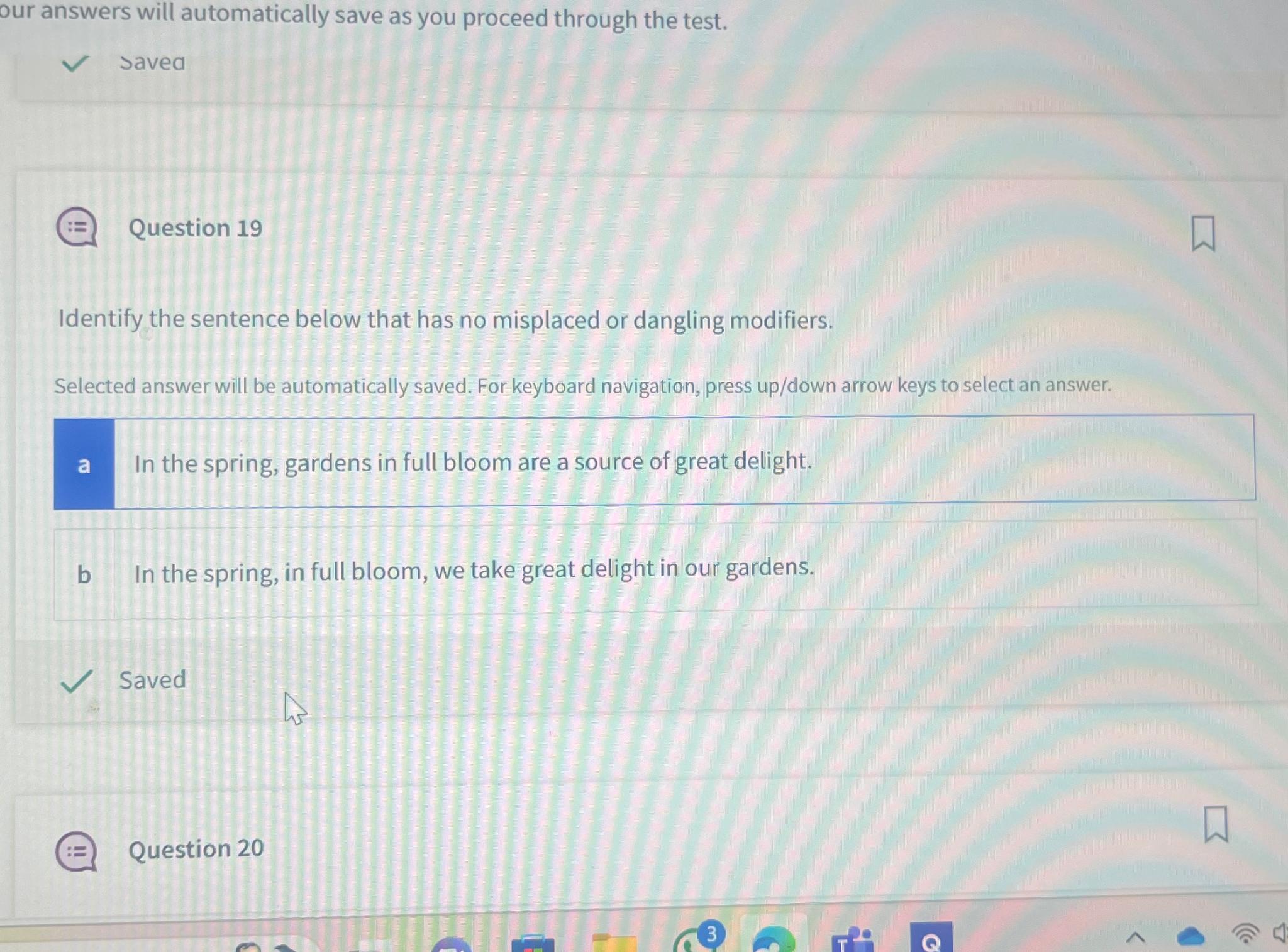 Solved our answers will automatically save as you proceed | Chegg.com