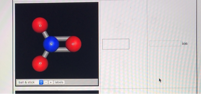 Solved The 3D models in the following table represent ions | Chegg.com