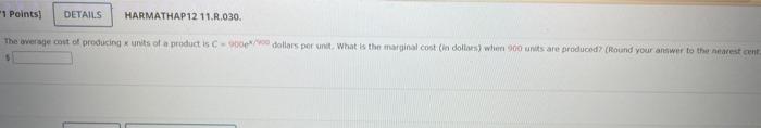 Solved Mr Nores 5. [-II Points] DETALS HARMATHAP | Chegg.com