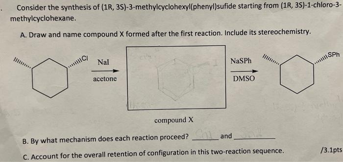 Solved Consider the synthesis of (1R, | Chegg.com