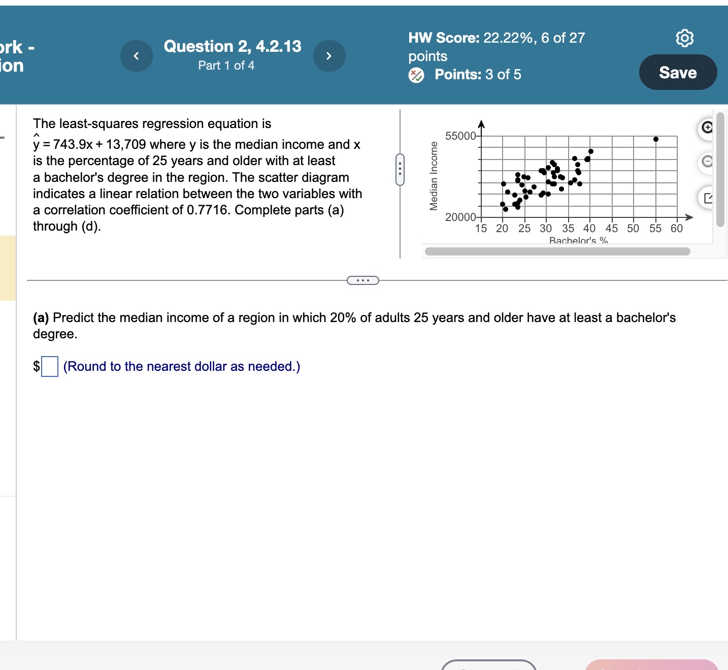 Solved question below scatter plot stats | Chegg.com
