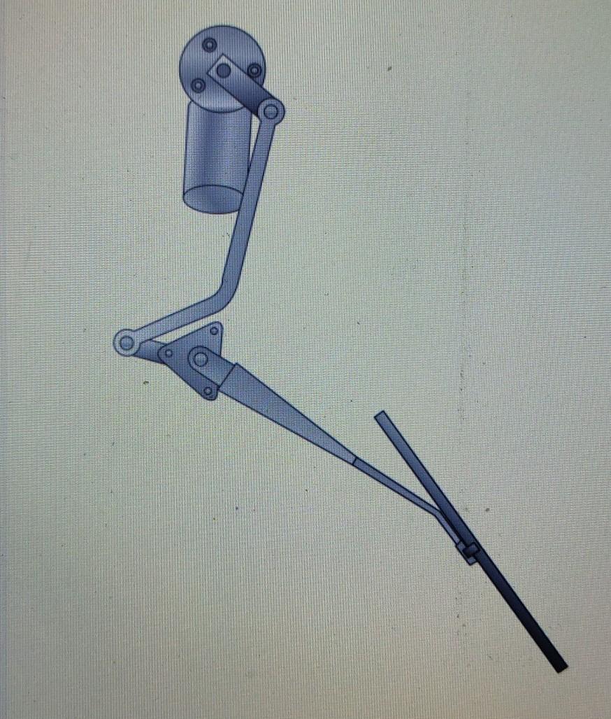 Solved For the mechanism for an automotive rear window wiper | Chegg.com