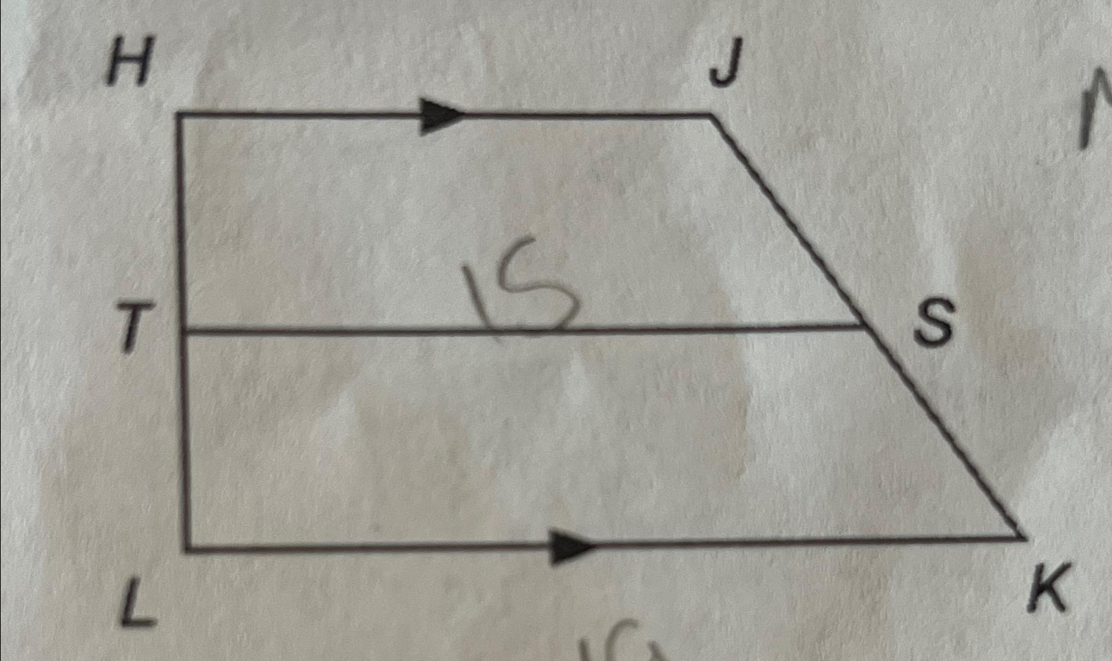 Solved 6. ﻿If LK=19 ﻿and TS=15, ﻿find HJ.7. ﻿If HJ=7 ﻿and | Chegg.com