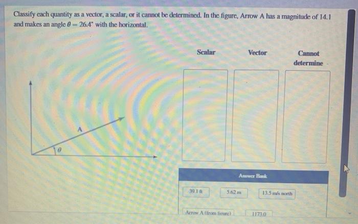 Solved Classify each quantity as a vector, a scalar, or it | Chegg.com