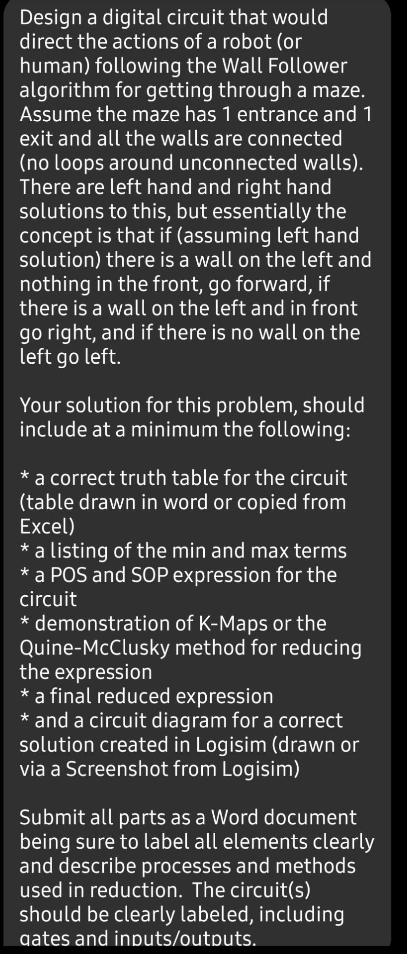 Solved Design a digital circuit that would direct the | Chegg.com