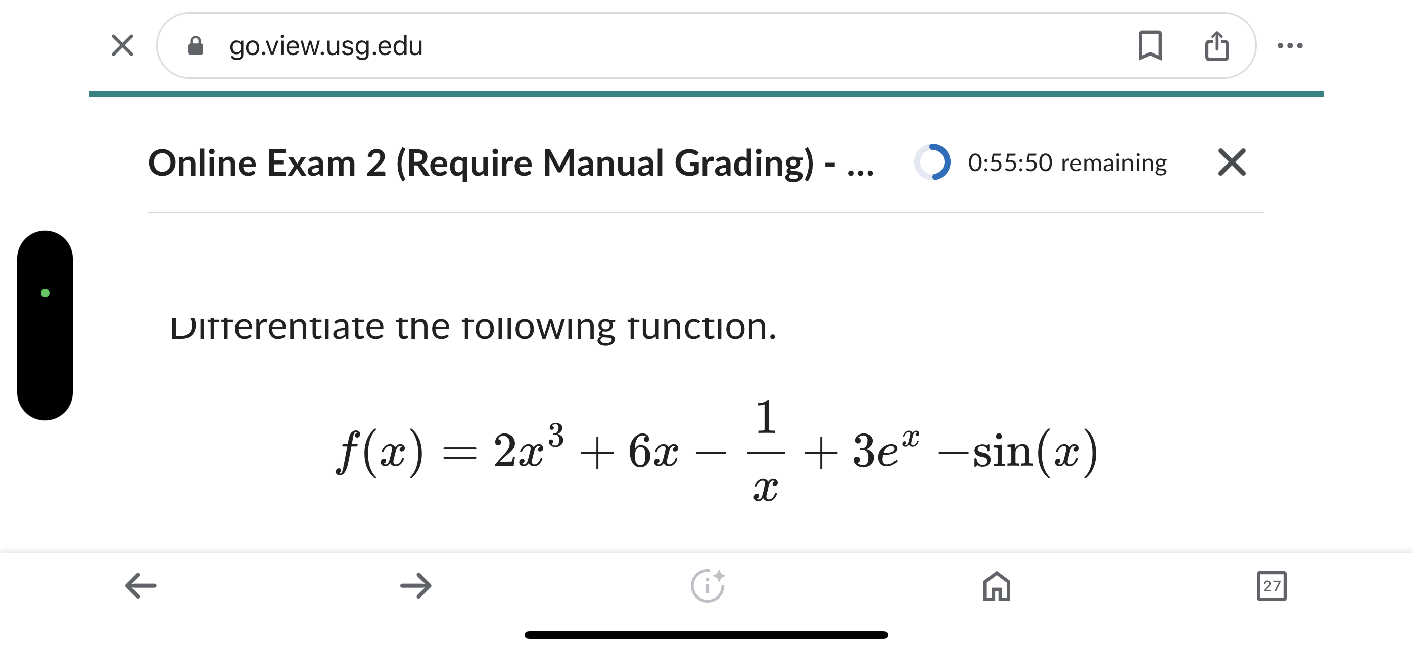 Solved Vitterentiate the tollowing | Chegg.com