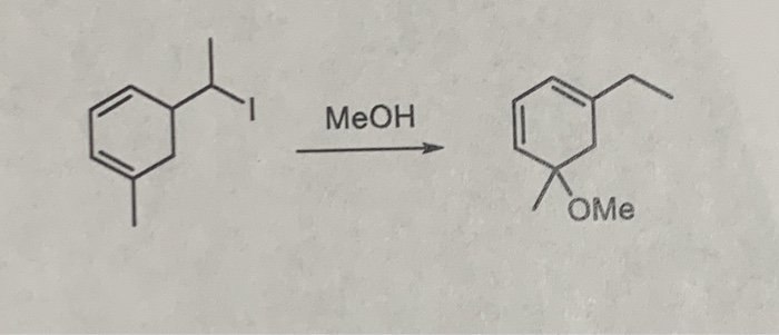 Solved MeOH OMe | Chegg.com