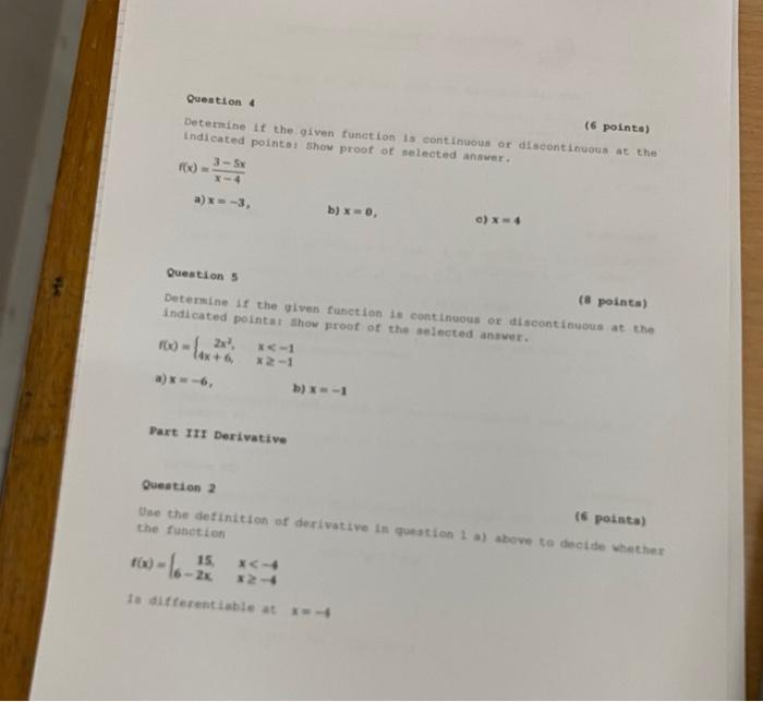 Solved Question 1 (6 points) Write down the definition of a | Chegg.com