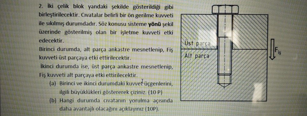 Two steel blocks as shown in the adjacent figure will | Chegg.com