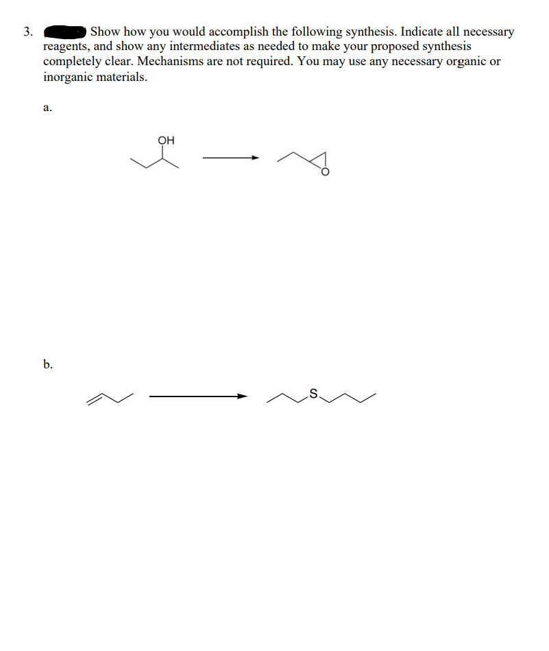 Show how you would accomplish the following | Chegg.com