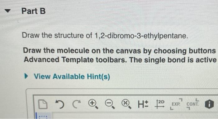 Solved Part A Draw the structure of 1,3-dichloropropane. | Chegg.com