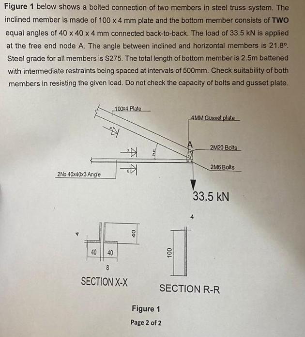 Question on Design of Steel Structures using BS 5950 | Chegg.com