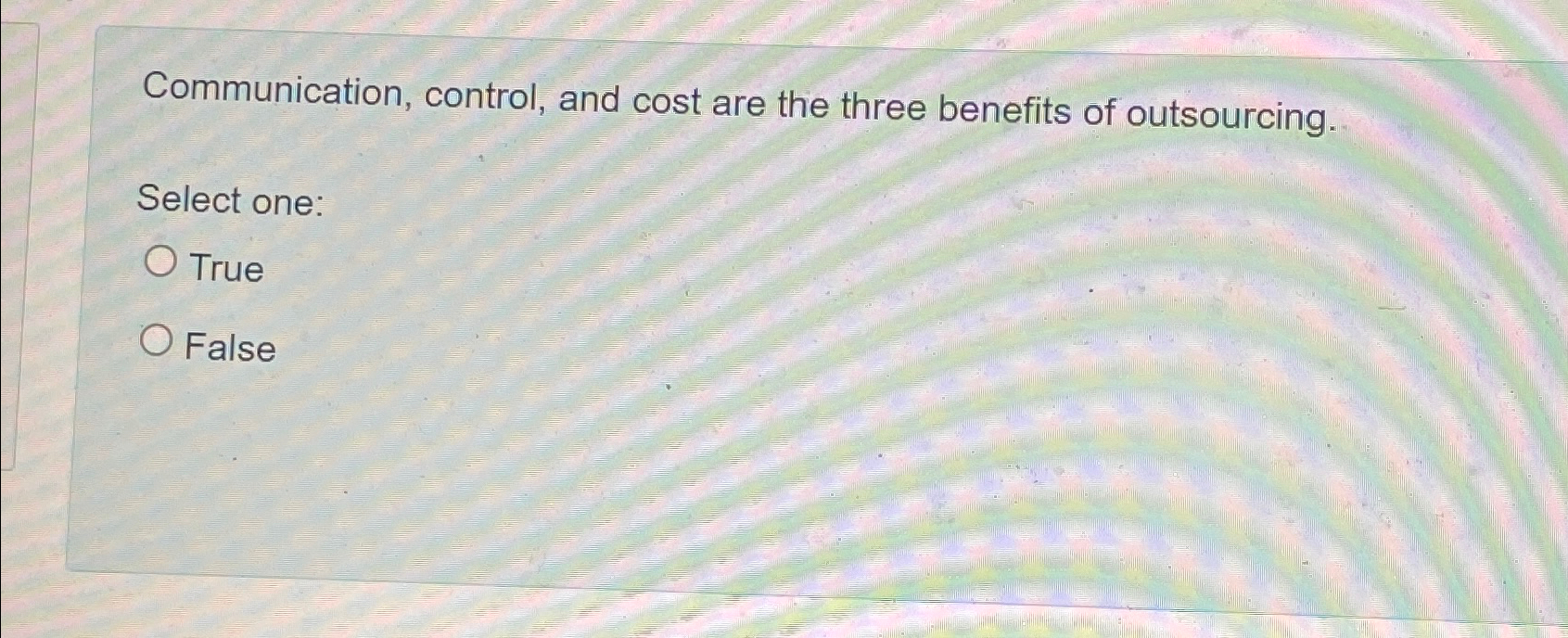 Solved Communication, control, and cost are the three | Chegg.com