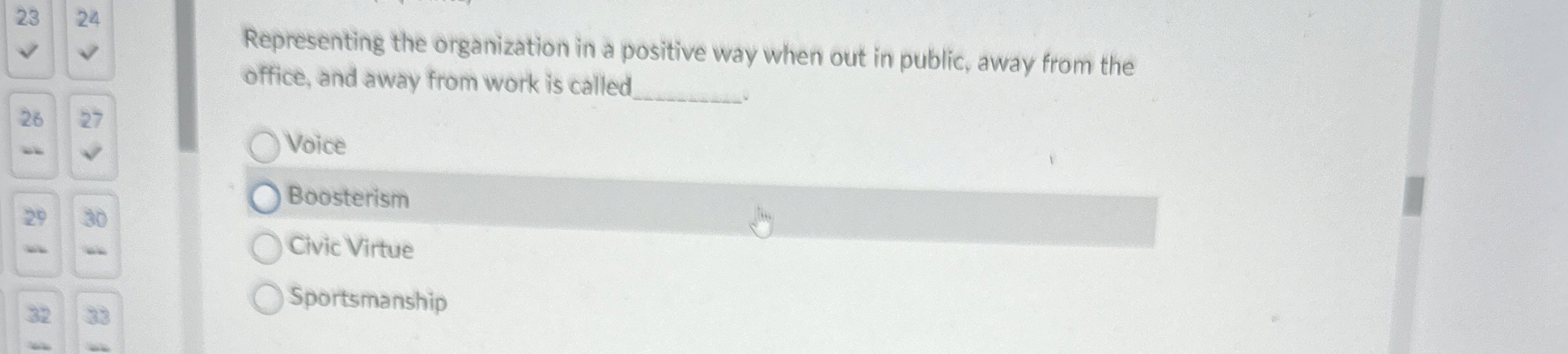 Solved Representing the organization in a positive way when | Chegg.com
