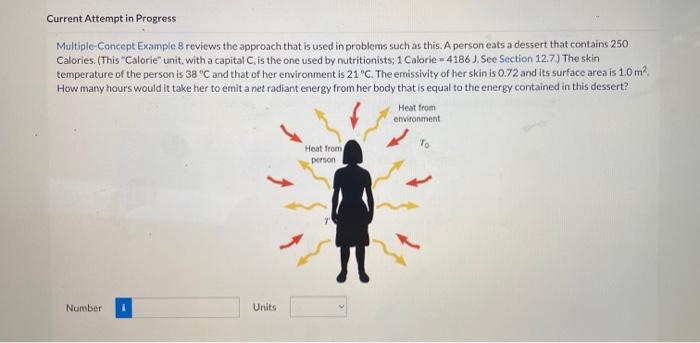 Solved Current Attempt in Progress Multiple-Concept Example | Chegg.com