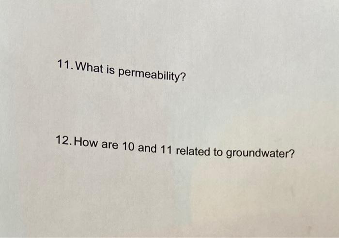 Solved 6. What is a permafrost? 7. Draw a picture of the | Chegg.com