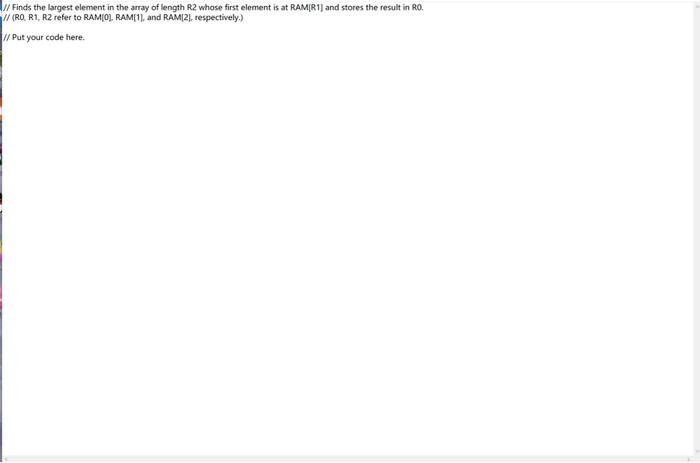 Write A Program In Hack Assembly To Calculste The 