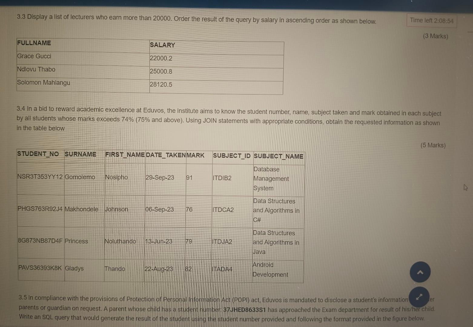 Solved 3. Data Selection and Manipulation Operations 3.1 | Chegg.com