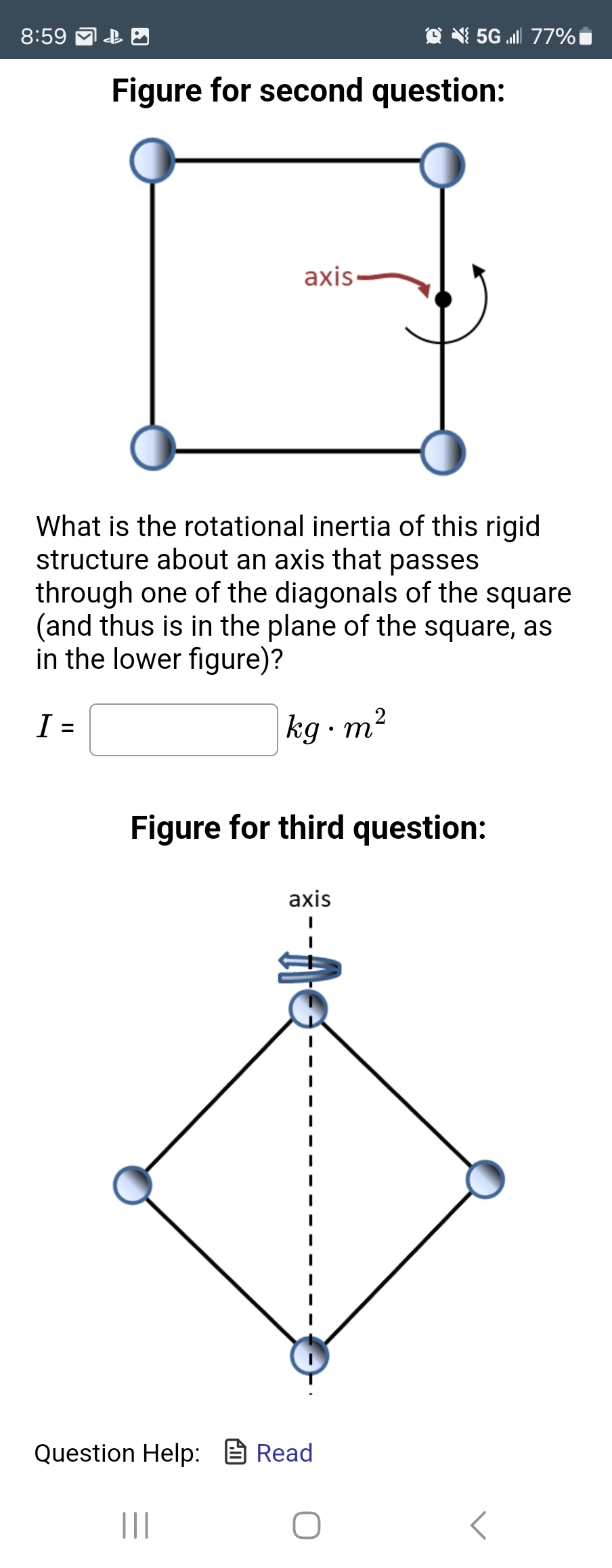 Solved 8:59A B邓§ 5G77%Figure for second question:What is the | Chegg.com