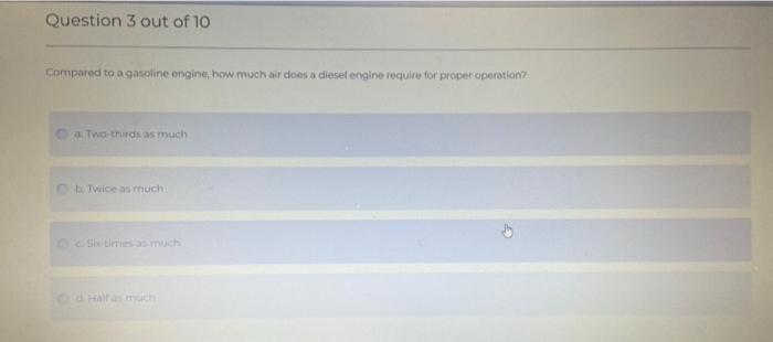 What is a benefic of using Ford/Motorcraft diesel | Chegg.com