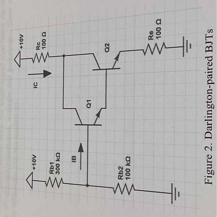 Solved If the BJT's have the same beta values, what value of | Chegg.com
