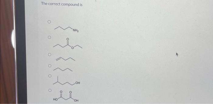 Solved Choose the correct compound for the given IR | Chegg.com