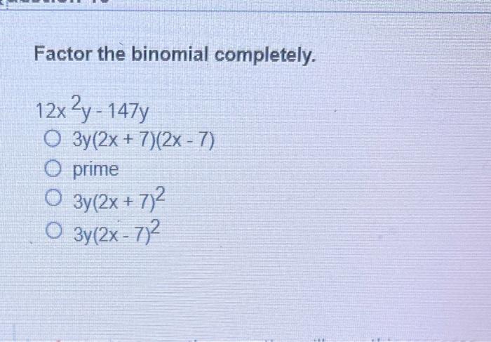 Solved Factor the binomial completely. 81-w2 O prime O | Chegg.com