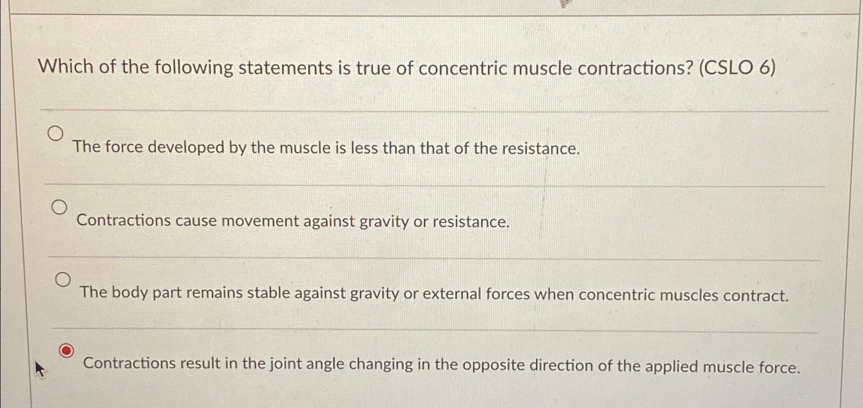 Which of the following statements is true of | Chegg.com