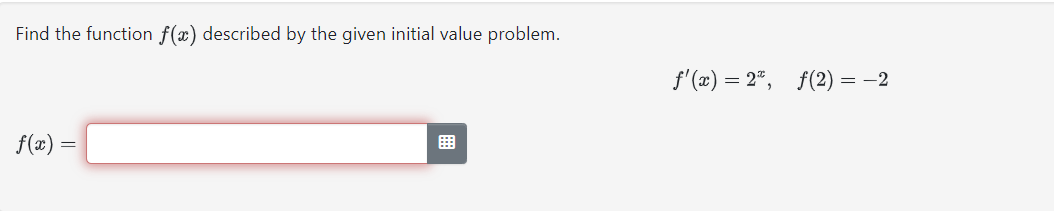 Solved Find the function f(x) ﻿described by the given | Chegg.com