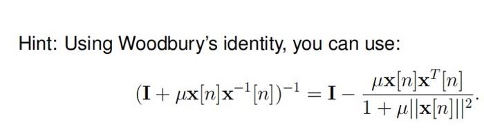 Solved The Least Mean Square (LMS) adaptive filter minimises | Chegg.com