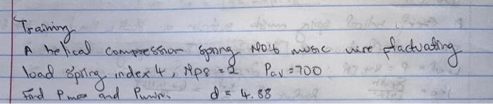 Solved 12 PLA du Training atrod Rolle dest A helical | Chegg.com