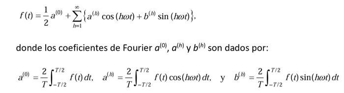 Determine the trigonometric Fourier series for the | Chegg.com