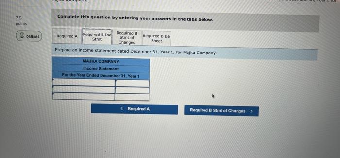 Solved Exercise 1-15A (Algo) Preparing an income statement | Chegg.com