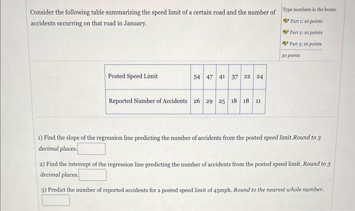 Solved Consider the following table summarizing the speed | Chegg.com