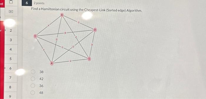 Solved rd r D 2 3 4 5 6 7 8 9 6 2 points Find a Hamiltonian | Chegg.com