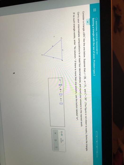 Solved O ADDITIONAL TOPICS IN TRIGONOMETRY Solving a | Chegg.com