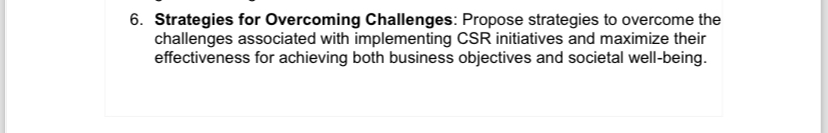 Solved Strategies for Overcoming Challenges: Propose | Chegg.com