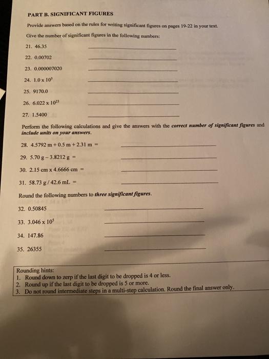 Solved Express the following numbers in Scientific Notation, | Chegg.com